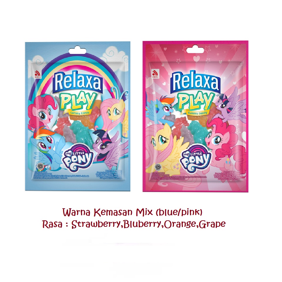 RELAXA PLAY MY LITTLE PONY - PERMEN GUMMY (SACHET) | Kapal Api Store ...
