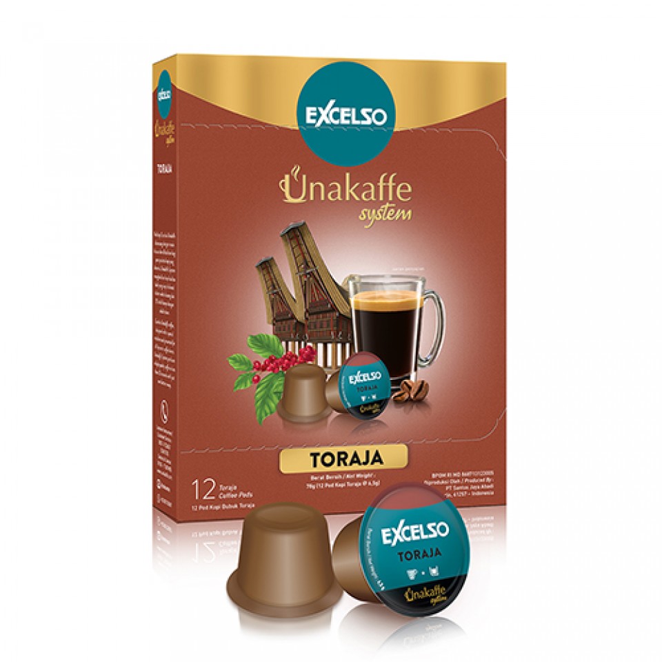 Kopi Kapsul - Excelso Unakaffe Toraja - F Box | Kapal Api Store ...