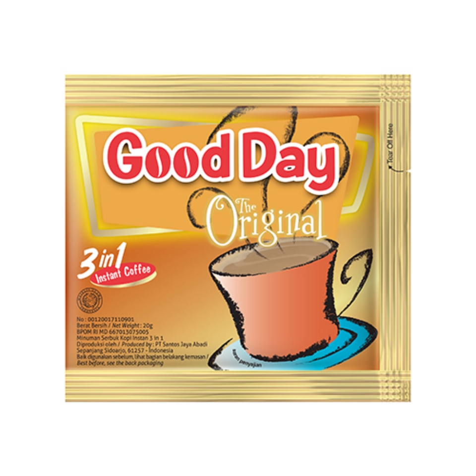 Good Day Kopi Original Dus (5 Sachet @20 Gram) | Kapal Api Store ...