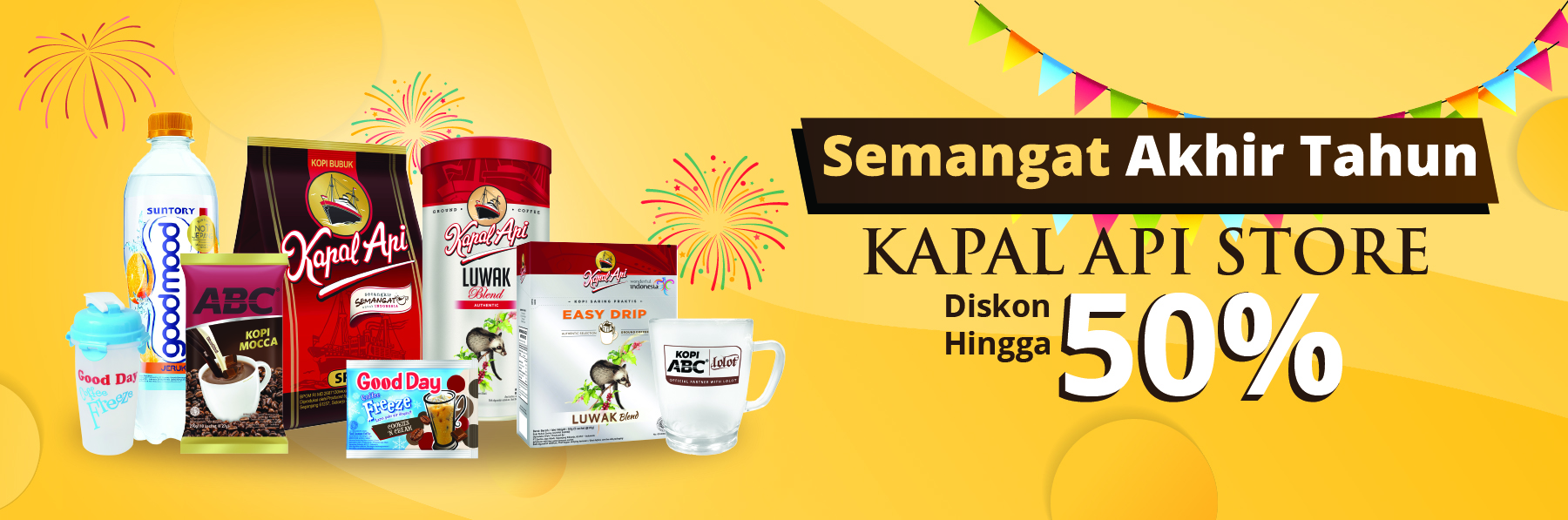 Kapal Api Store: Official E-Commerce PT Kapal Api Global