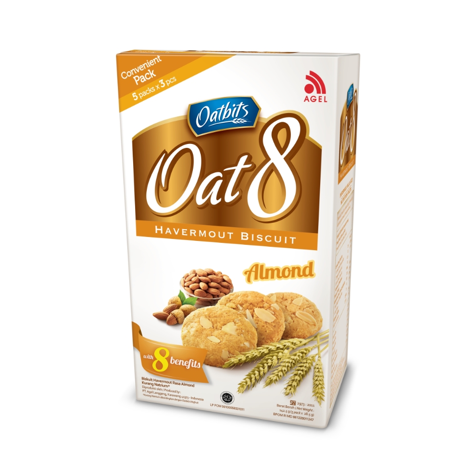 Oatbits Oat 8 Almond - Dus | Kapal Api Store: Official E-Commerce PT Kapal Api Global