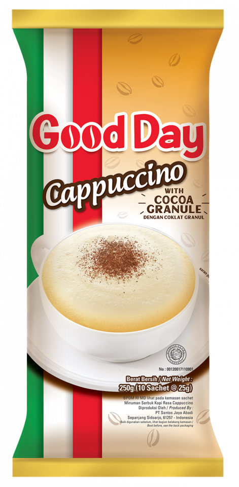 GOOD DAY CAPPUCCINO (PACK 10) | Kapal Api Store: Official E-Commerce PT ...