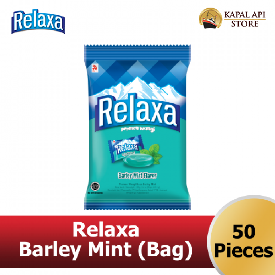 Relaxa Barley Mint Bag 24x50 Pcs | Kapal Api Store: Official E-Commerce ...