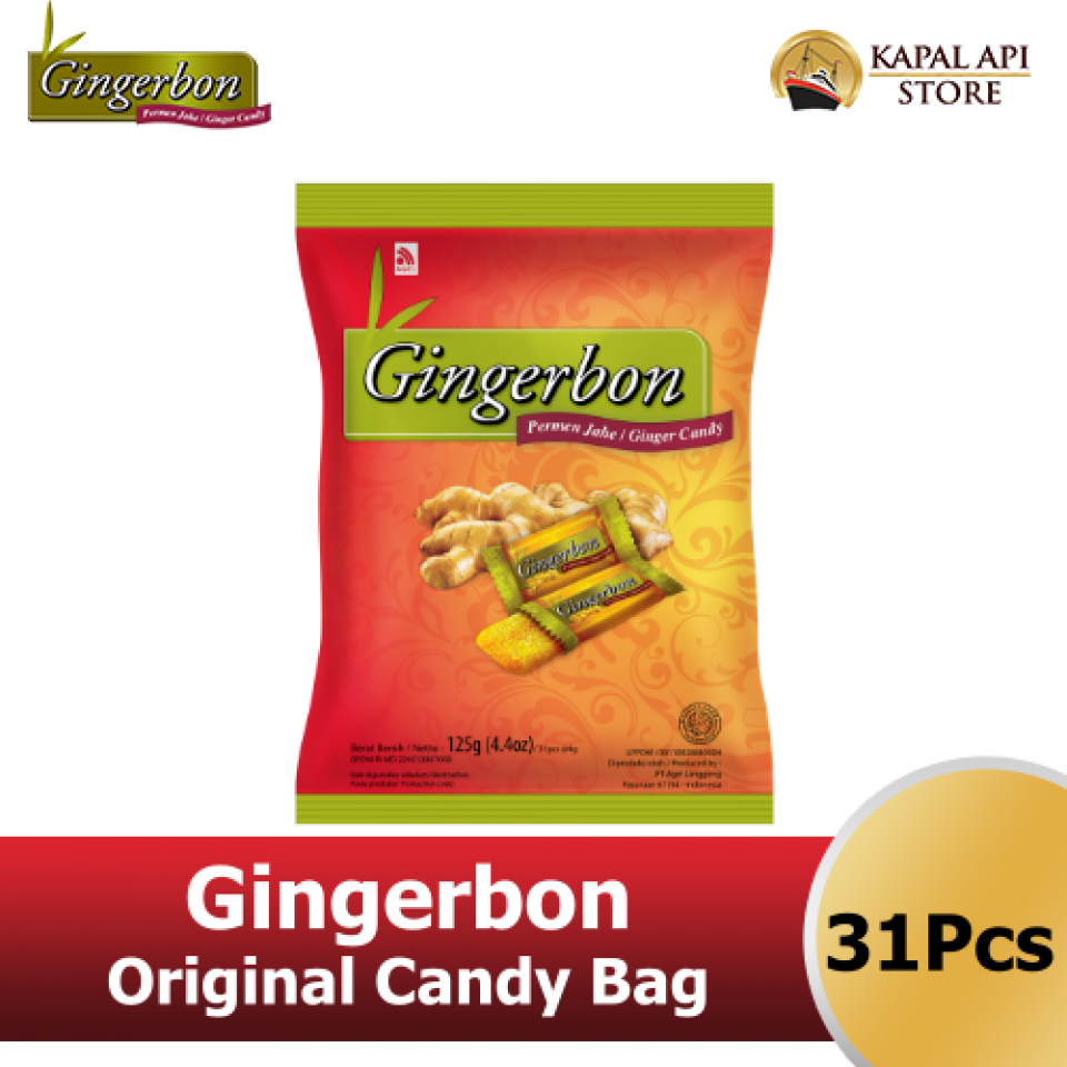 Gingerbon Original Candy Bag | Kapal Api Store: Official E-Commerce PT ...