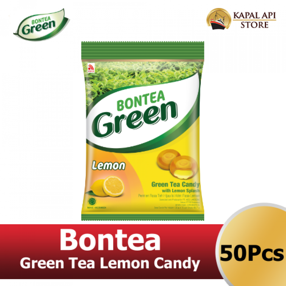 Bontea Green Tea Lemon Bag 20x50 Pcs | Kapal Api Store: Official E ...