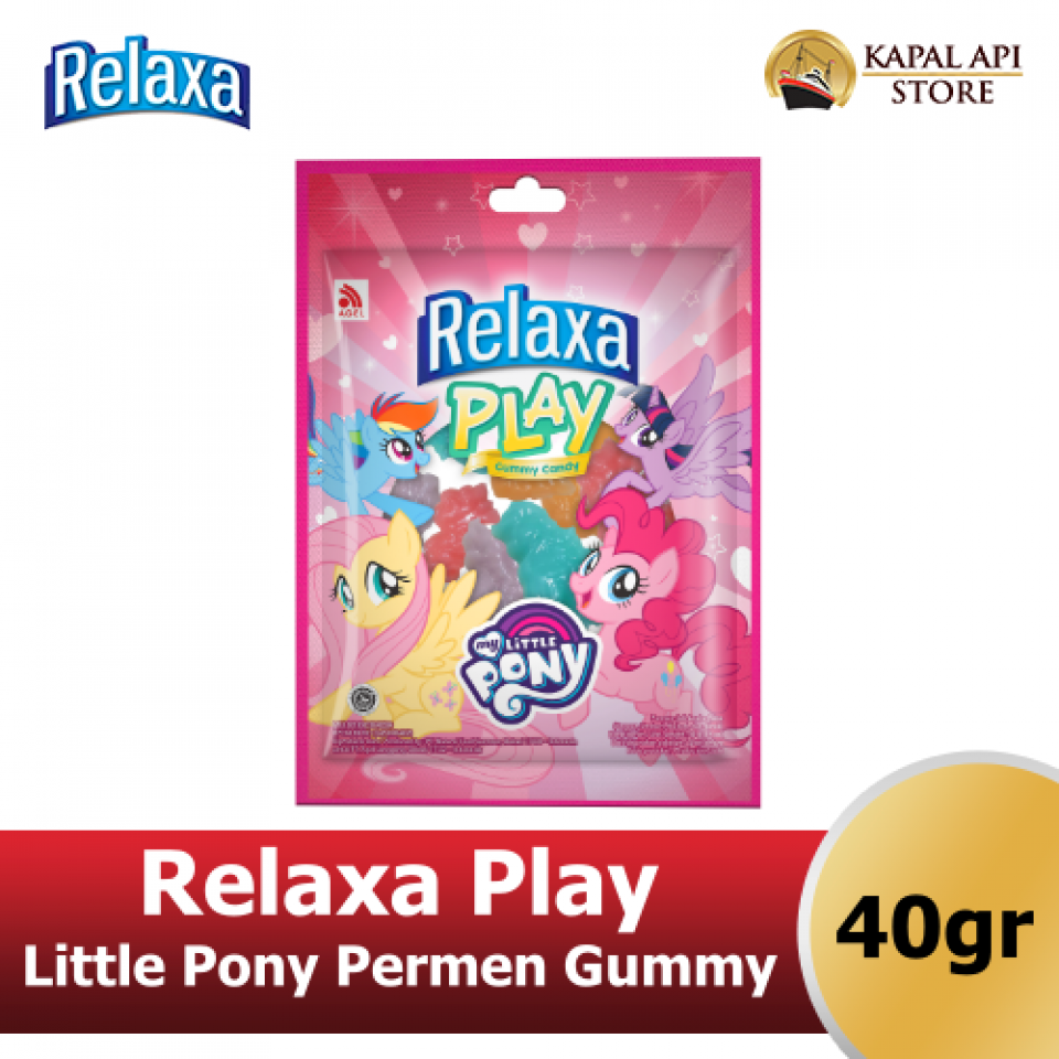 RELAXA PLAY MY LITTLE PONY - PERMEN GUMMY (SACHET) | Kapal Api Store ...