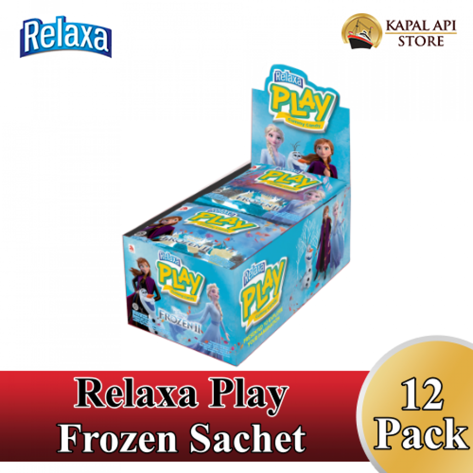 Relaxa Play Frozen Sachet 12x10 GR | Kapal Api Store: Official E ...