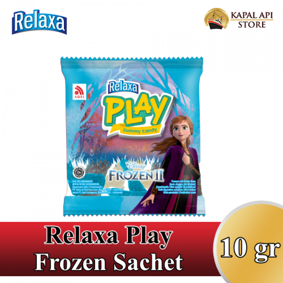 Relaxa Play Frozen Sachet 12x10 GR | Kapal Api Store: Official E ...