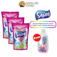 Sayang Original Fresh Liquid Detergent (3 Pack) + free 1 Bottle ...