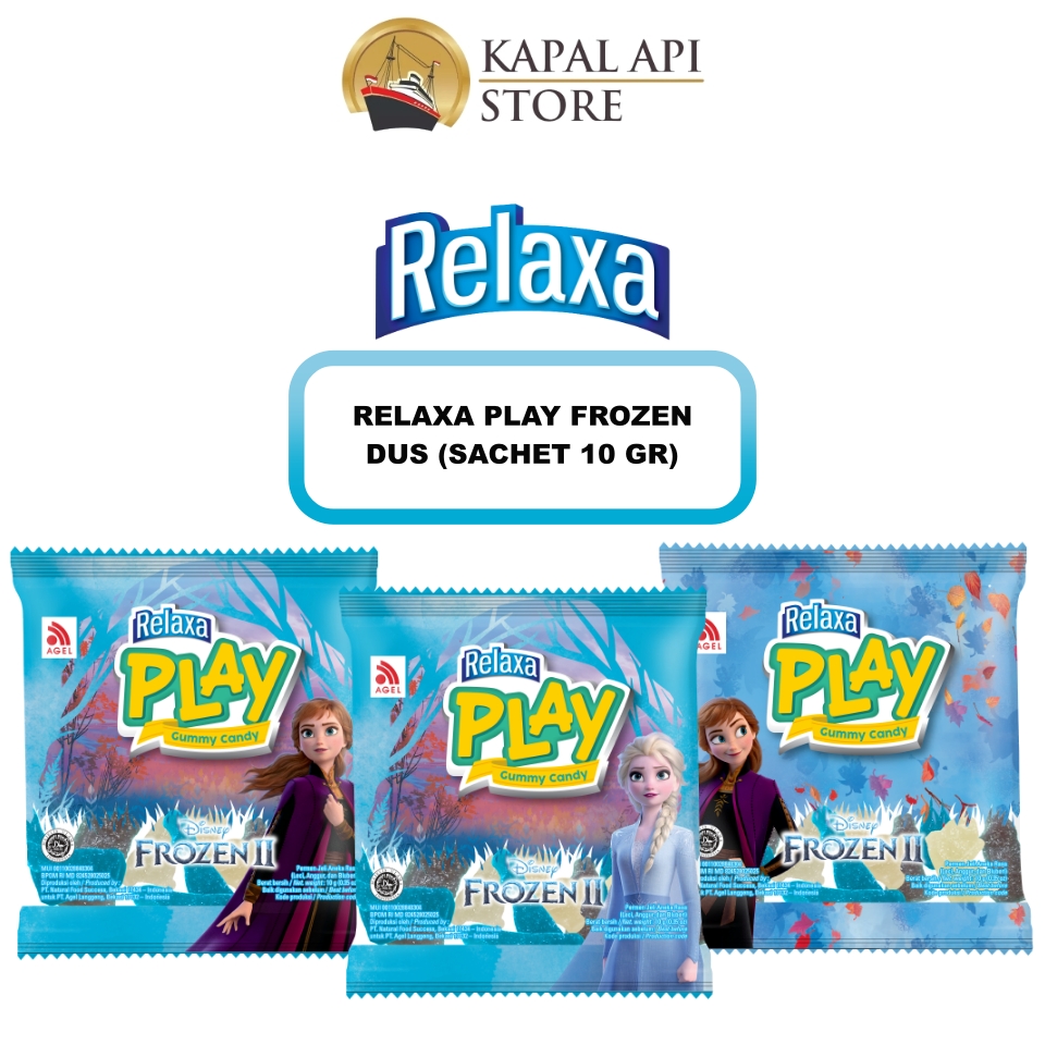 RELAXA PLAY FROZEN DUS (SACHET 12 x 10 GR) | Kapal Api Store: Official ...
