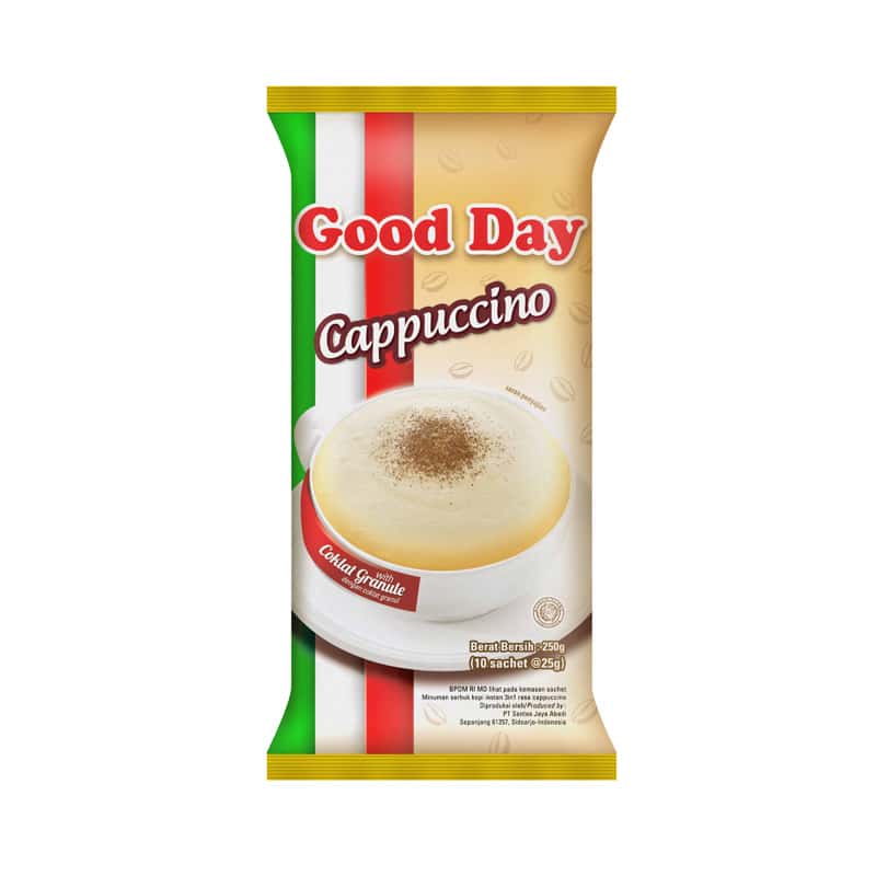 GOOD DAY CAPPUCCINO (PACK 10) | Kapal Api Store: Official E-Commerce PT ...
