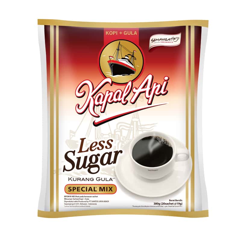 KAPAL API SPECIAL MIX LESS SUGAR (BAG) | Kapal Api Store: Official E ...