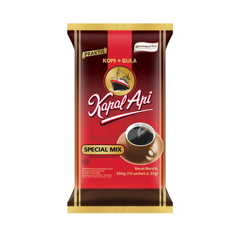 Kapal Api Special Mix Kopi Pack 10 (10 sachet @24 gram) | Kapal Api ...